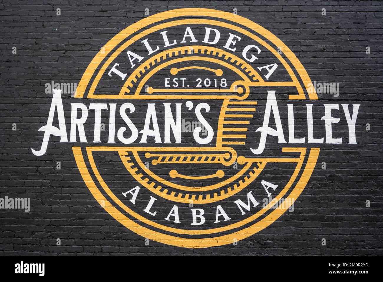 Talladega, AL, USA - August 24, 2022: Talladega Artisan Alley Stock ...