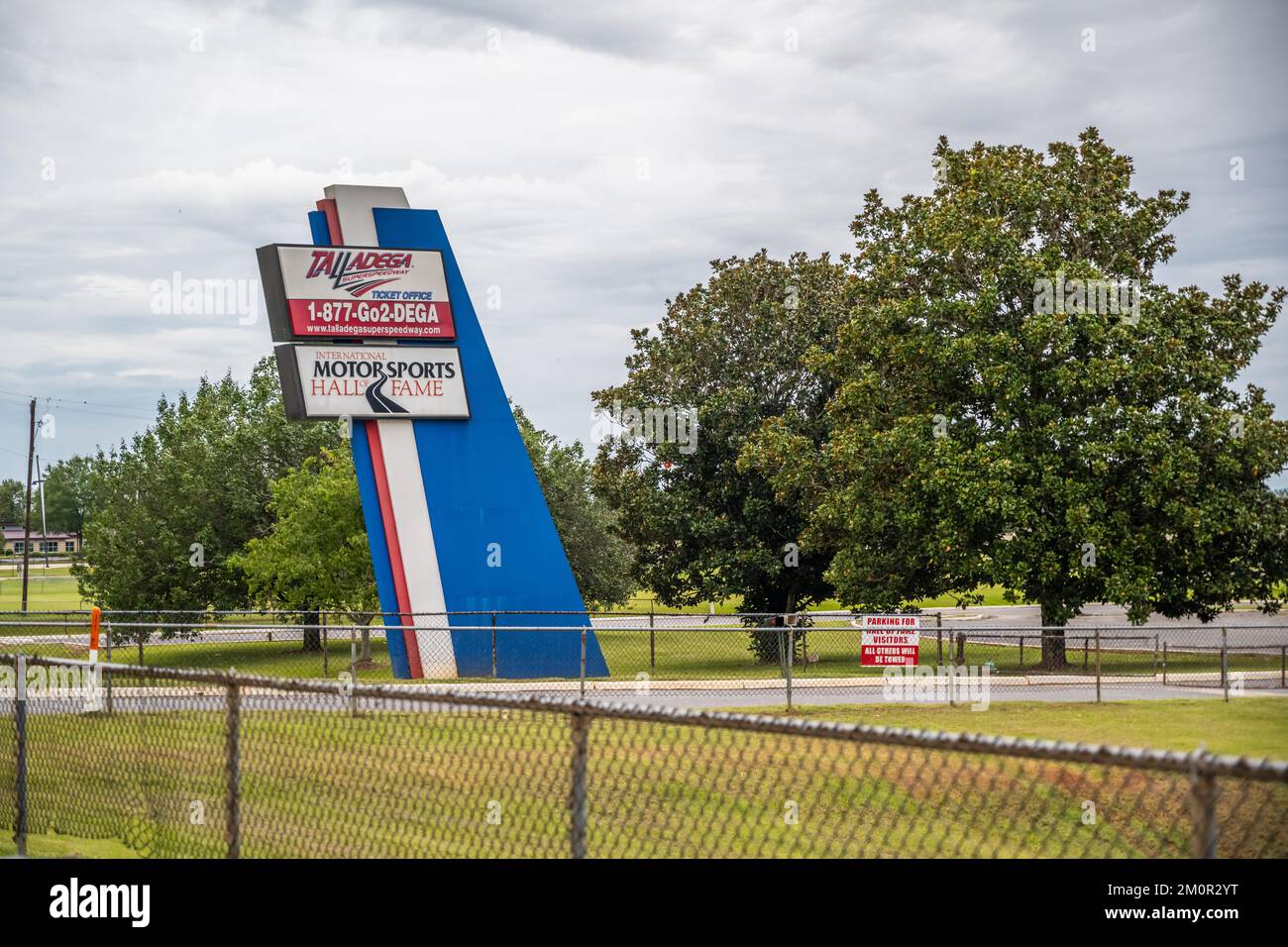 Talladega, AL, USA - August 24, 2022: The Talladega Super Speedway ...