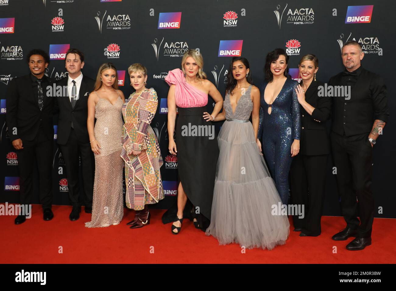 Sydney, Australia. 7th December 2022: Ngali Shaw, Hamish Michael, Coco ...