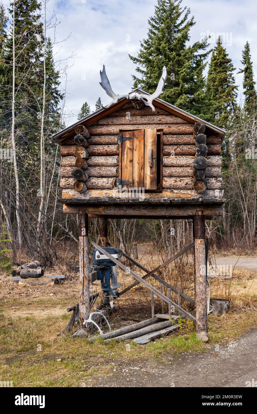 Chena indian village hi-res stock photography and images - Alamy