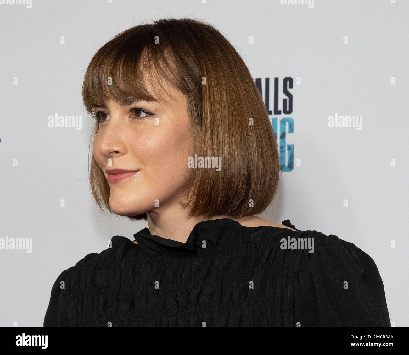 New York, United Stated. 07th Dec, 2022. Sarah Thomson arrives on the ...