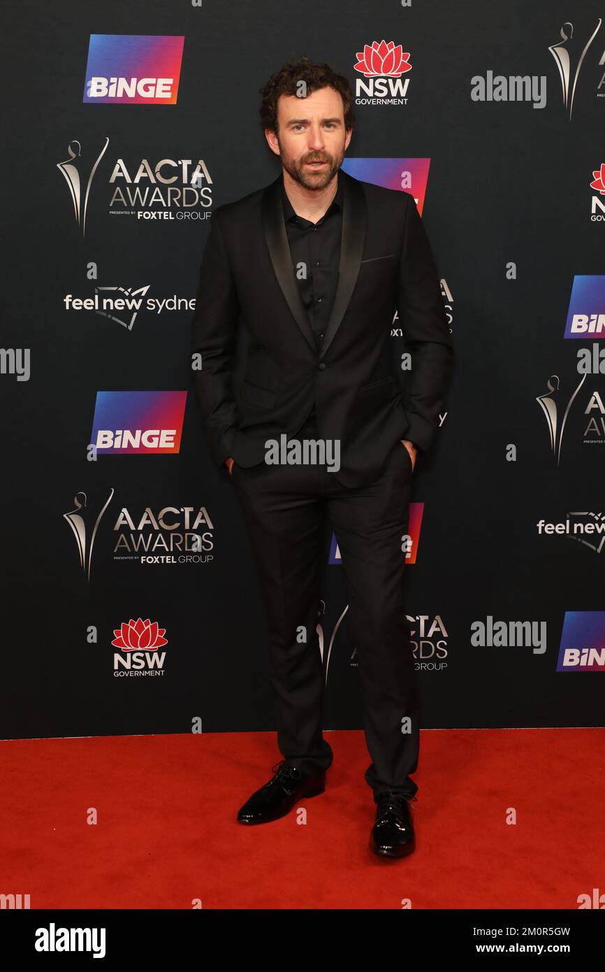 Sydney, Australia. 7th December 2022: Johnny Carr attends the 2022 AACTA Awards at the Hordern ...