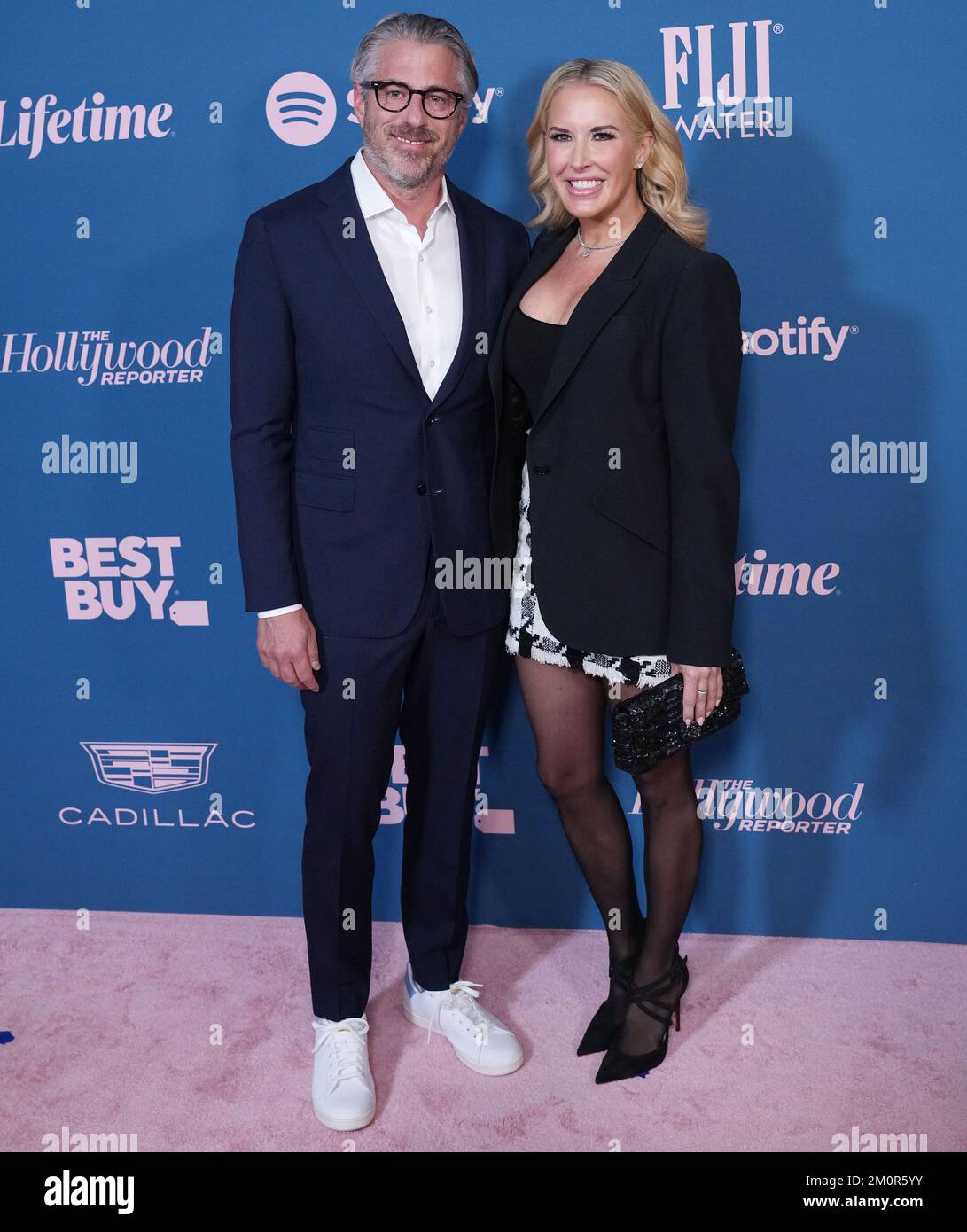 Los Angeles, USA. 07th Dec, 2022. (L-R) Casey Wasserman and Jenny ...