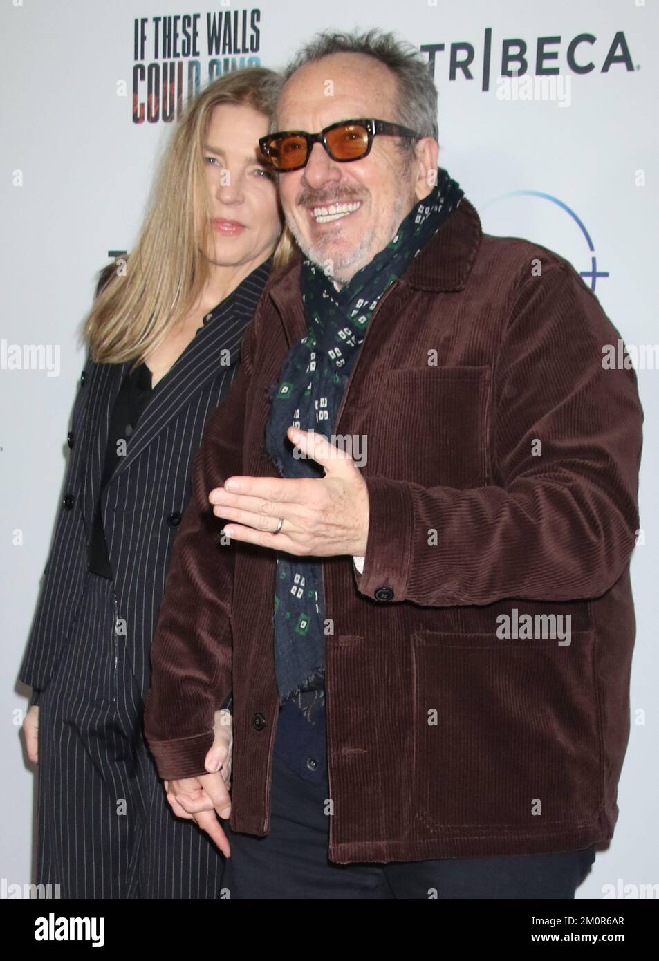 New York, NY, USA. 7th Dec, 2022. Diana Krall and Elvis Costello at the ...