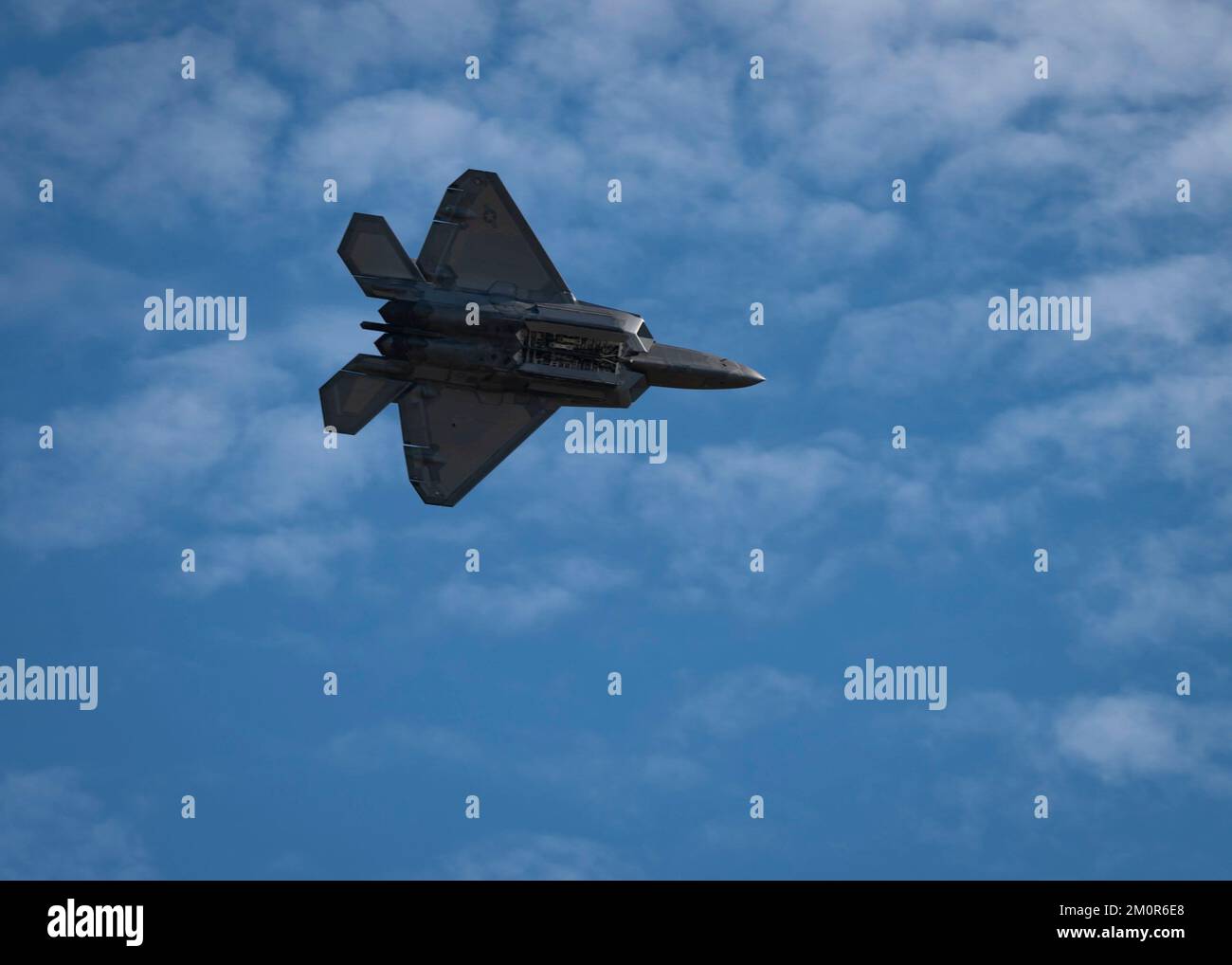 The U.S. Air Force F-22 Raptor Demonstration Team from Joint Base ...