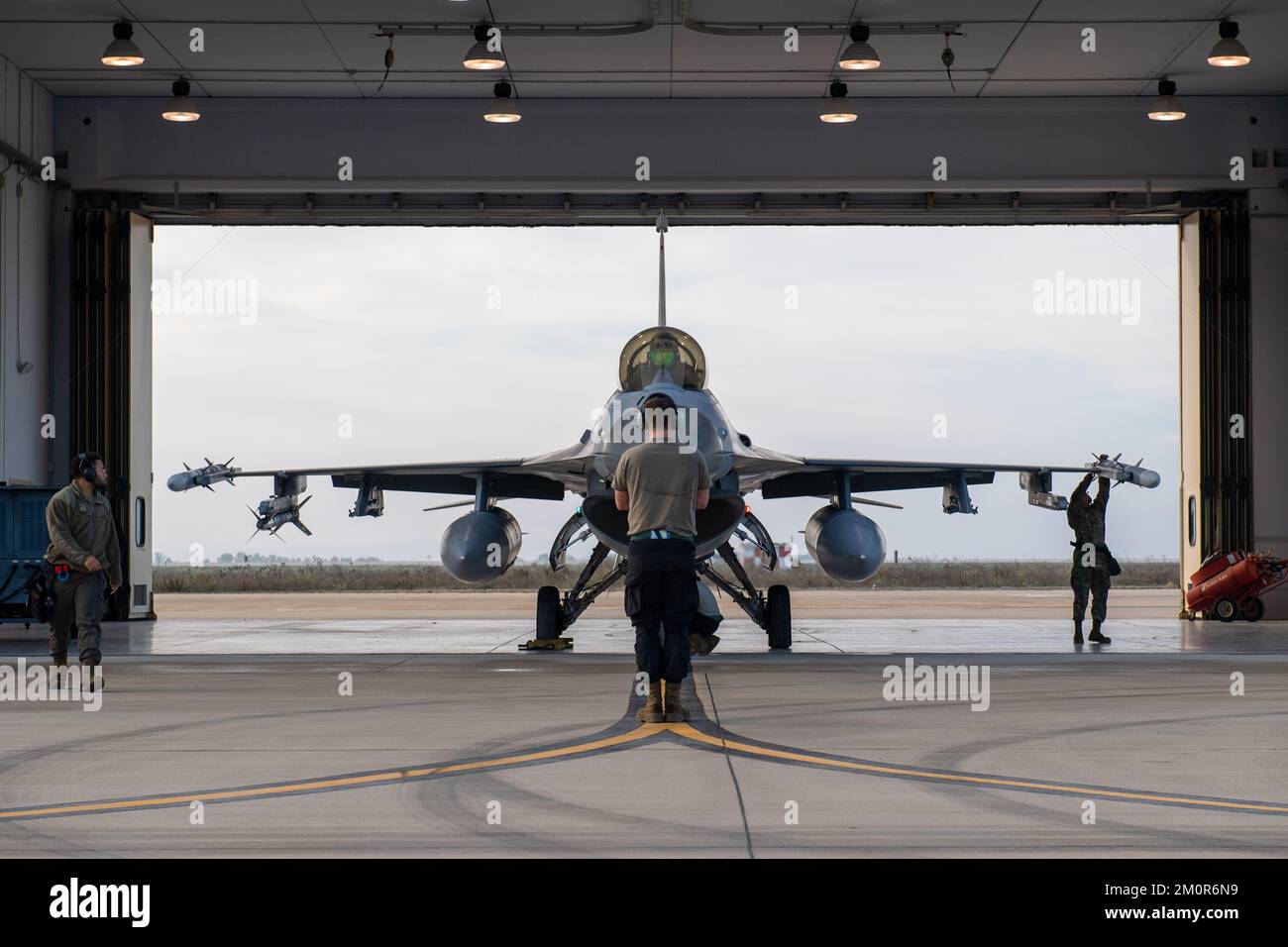 Airman 1st Class Logan Turner, 555th Fighter Generation Squadron crew ...