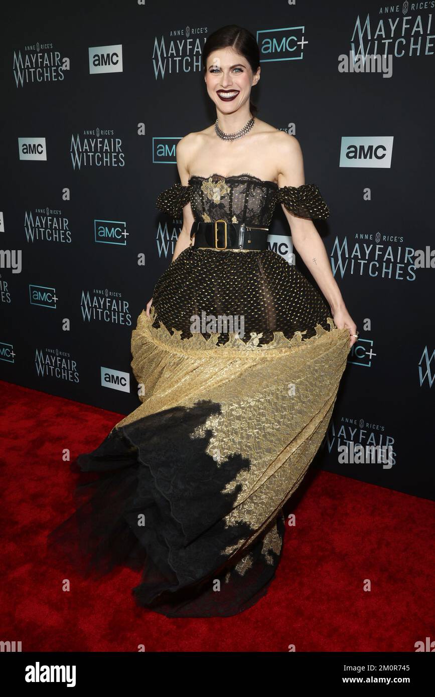 Los Angeles, Ca. 7th Dec, 2022. Alexandra Daddario at AMC's Anne Rice's ...