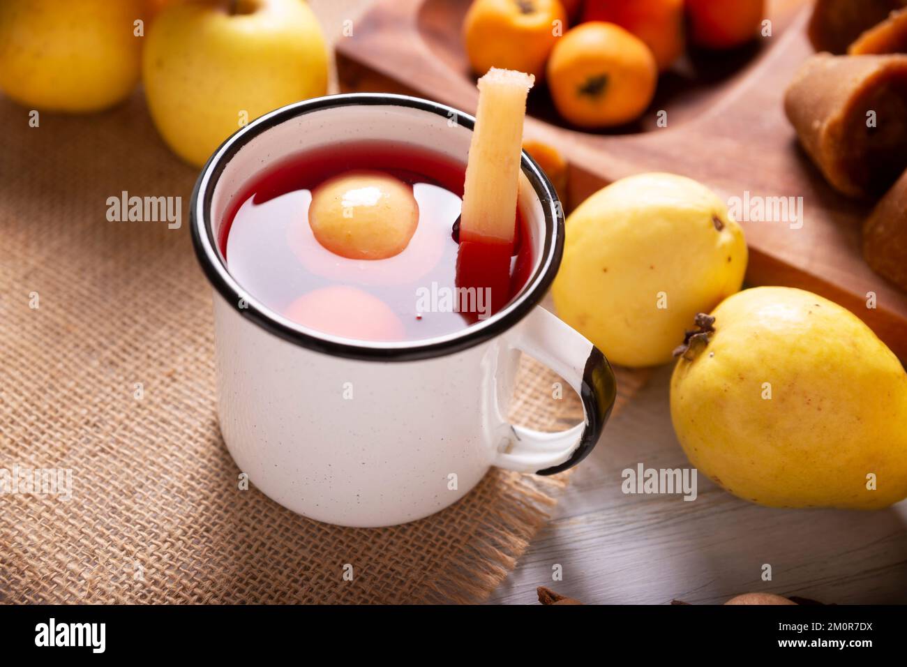 Ponche de Frutas Navideño. In Mexico, Christmas fruit punch is a hot ...