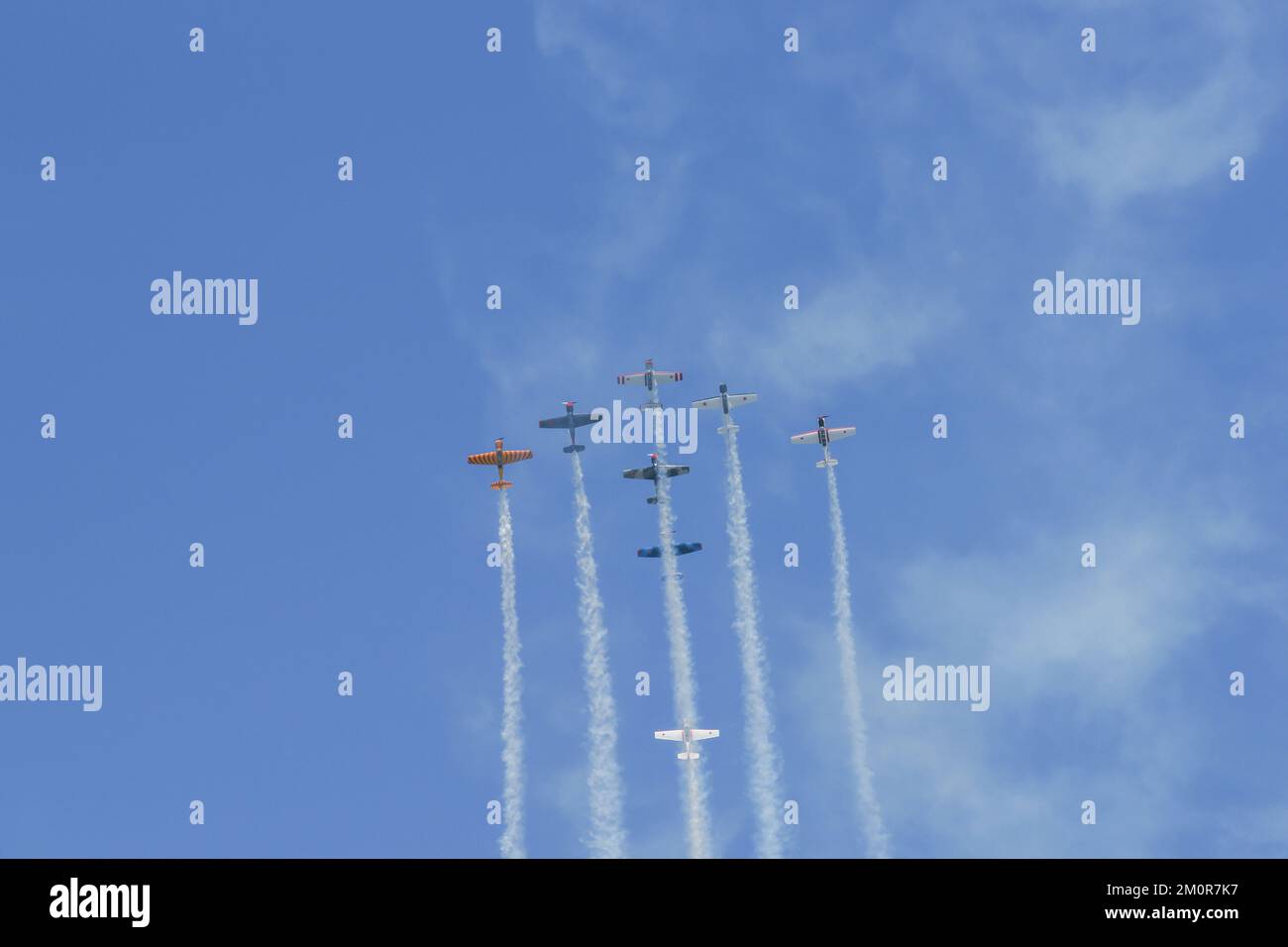Tauranga New Zealand - February 7 2010; Going up, Squadron or fleet of ...