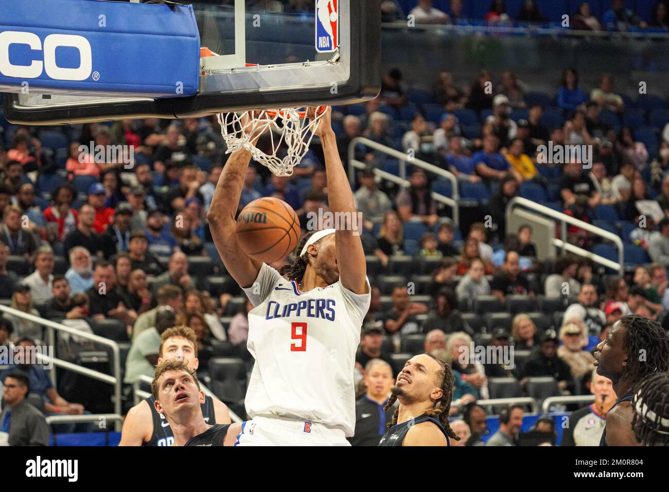 Orlando, Florida, USA, December 7, 2022, Los Angeles Clippers center ...