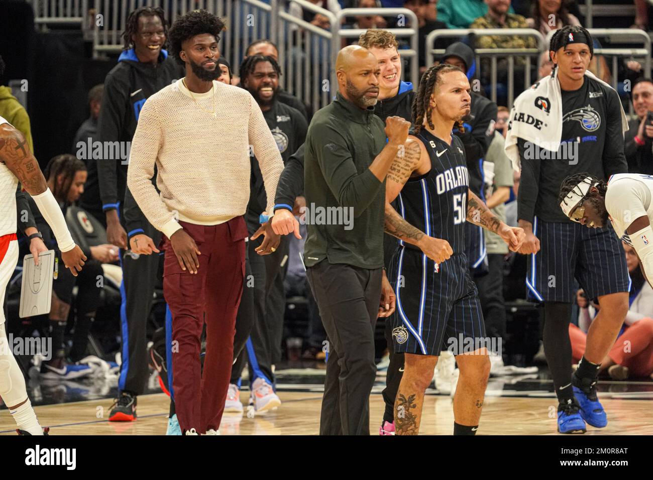Orlando, Florida, USA, December 7, 2022, Orlando Magic players Jonathan ...