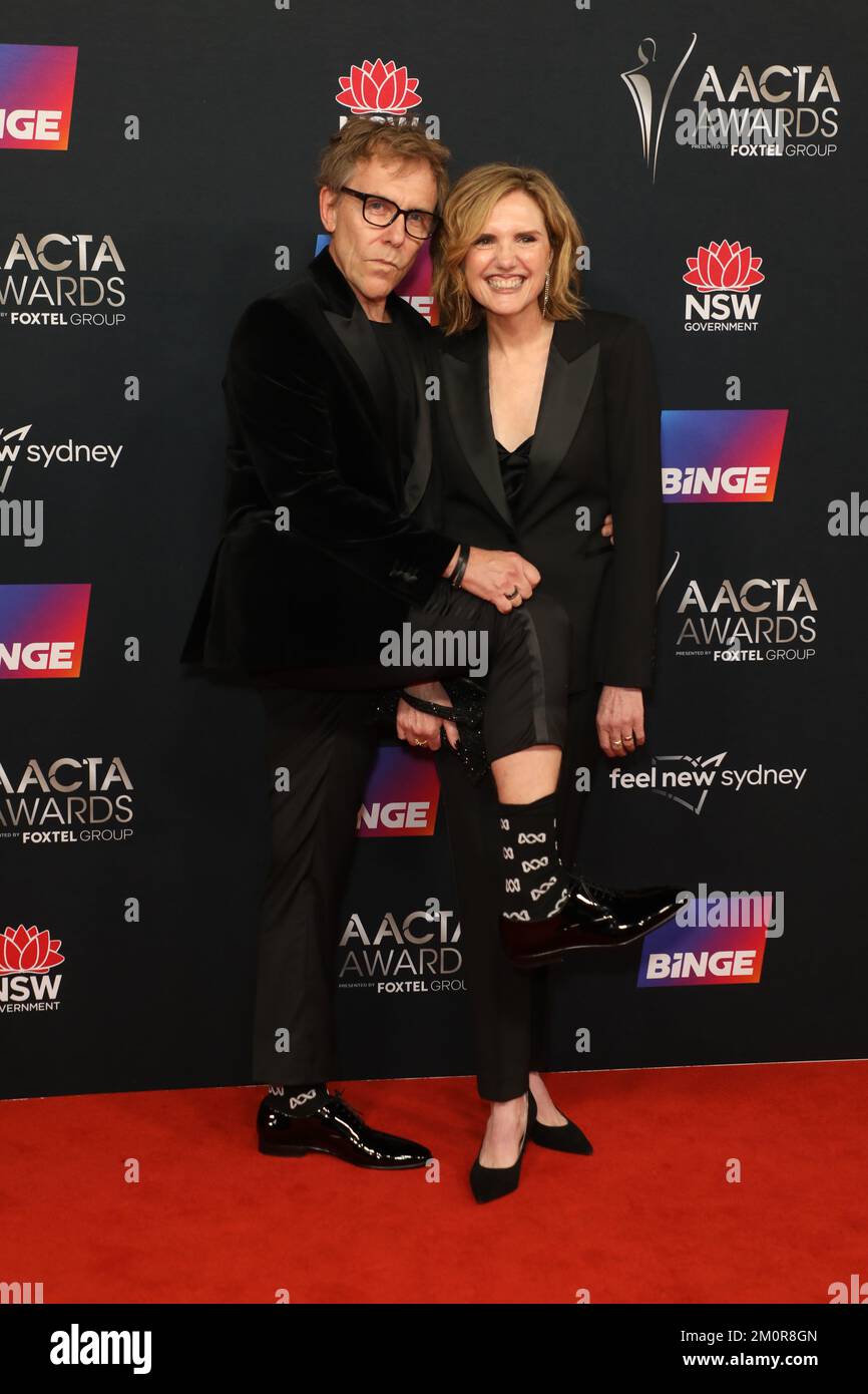 Sydney, Australia. 7th December 2022: Wayne Hope and Robyn Butler ...