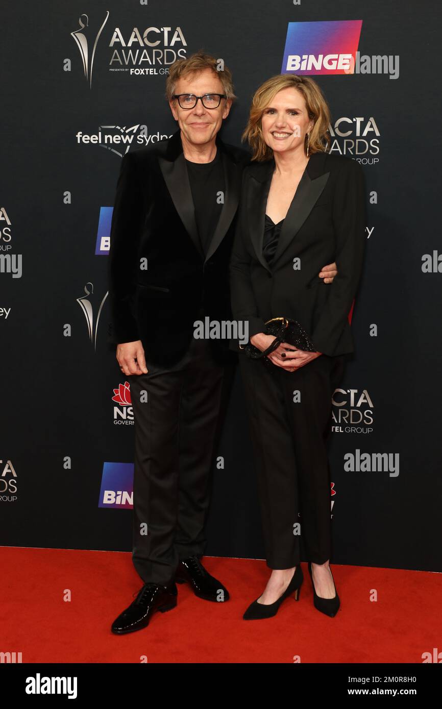 Sydney, Australia. 7th December 2022: Wayne Hope and Robyn Butler ...