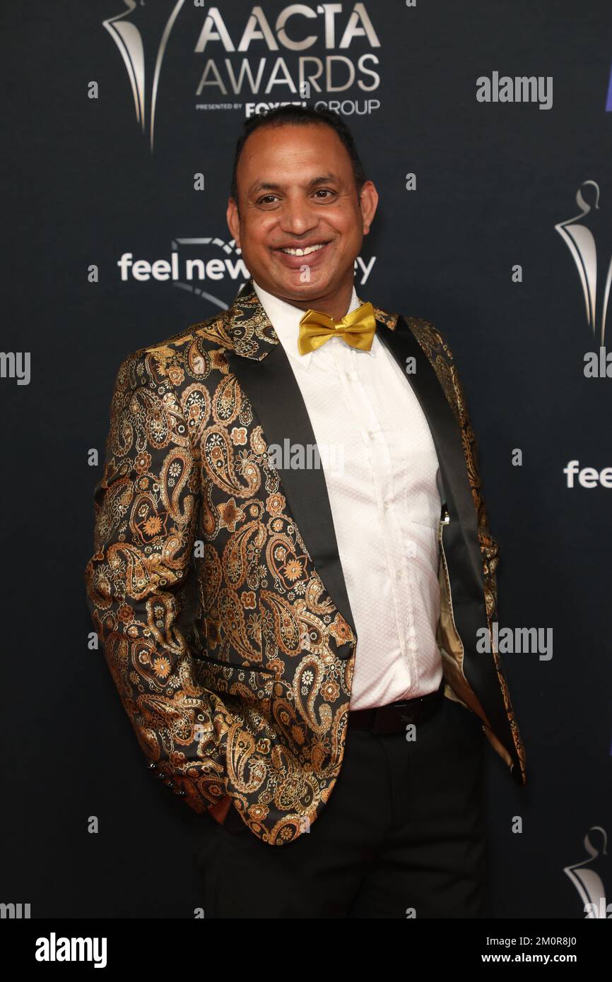 Sydney, Australia. 7th December 2022: Dave Sidhu attends the 2022 AACTA ...