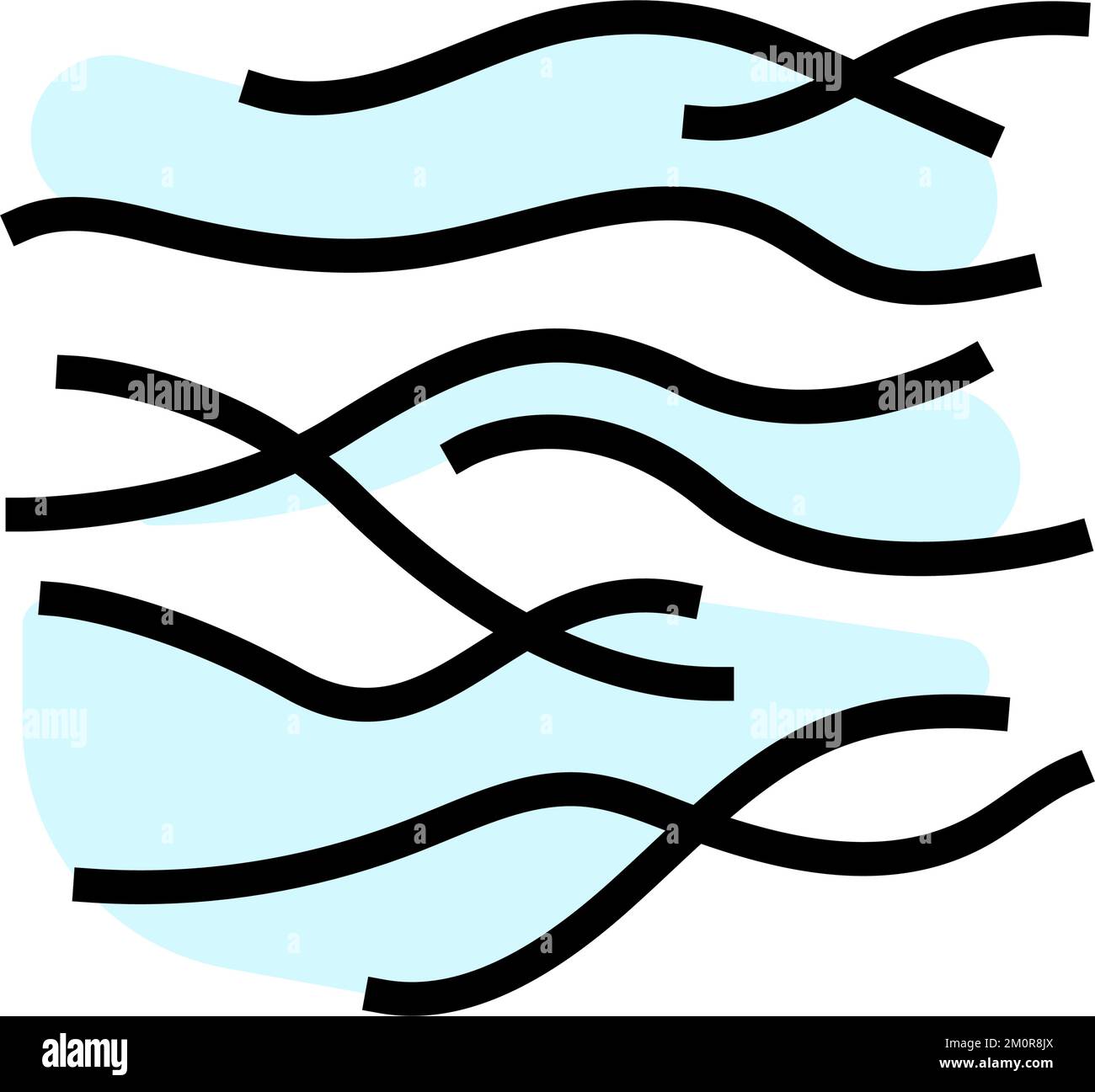 air wave color icon vector illustration Stock Vector Image & Art - Alamy