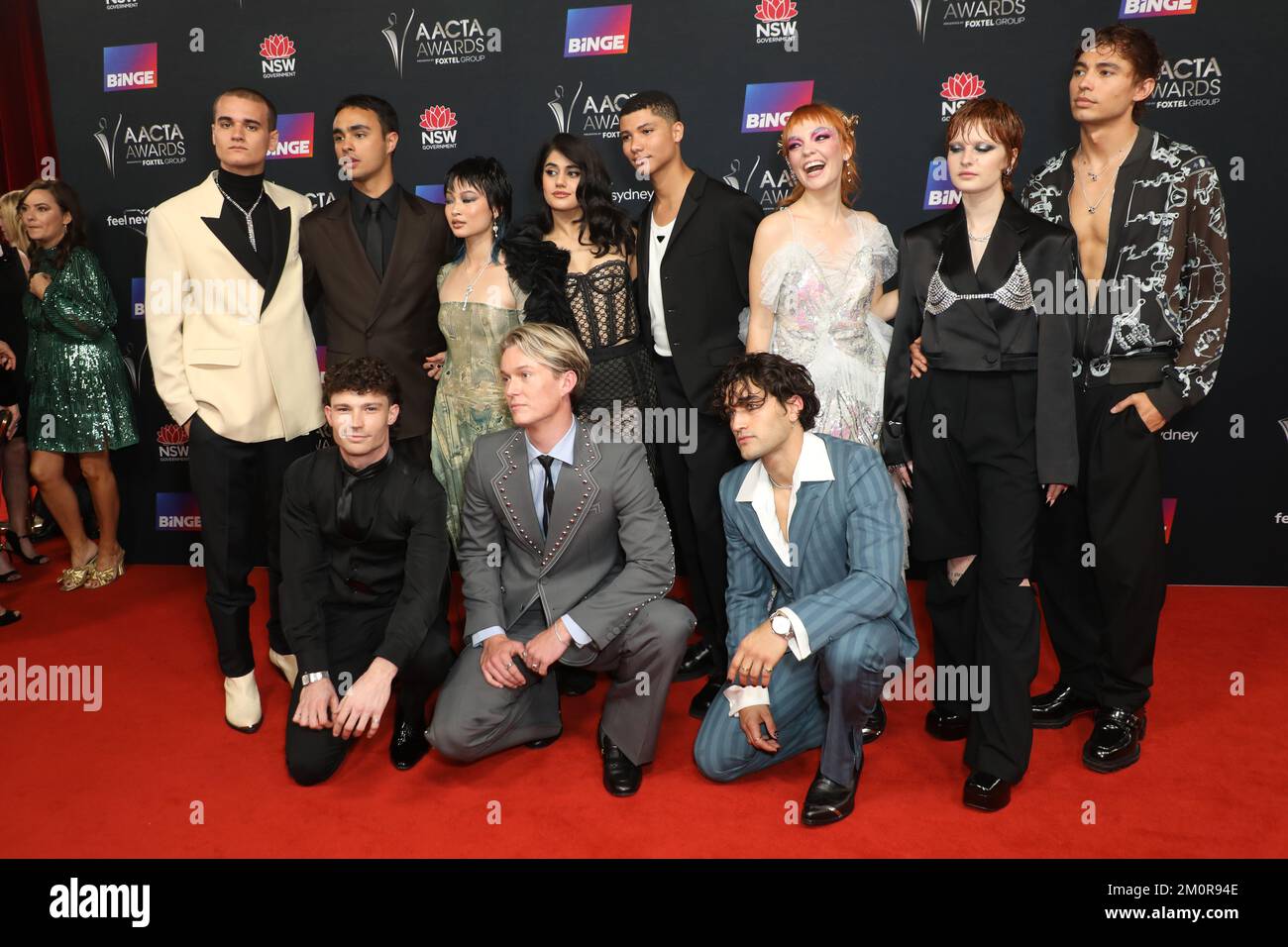 Sydney, Australia. 7th December 2022: (L-R back) Will McDonald, Thomas ...
