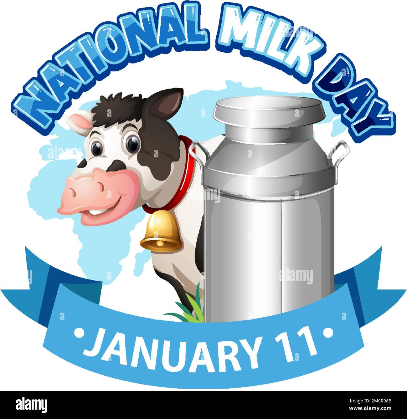 National milk day January icon illustration Stock Vector Image & Art ...