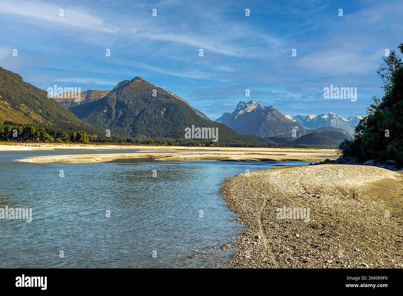 Meandering stream gravel hi-res stock photography and images - Alamy