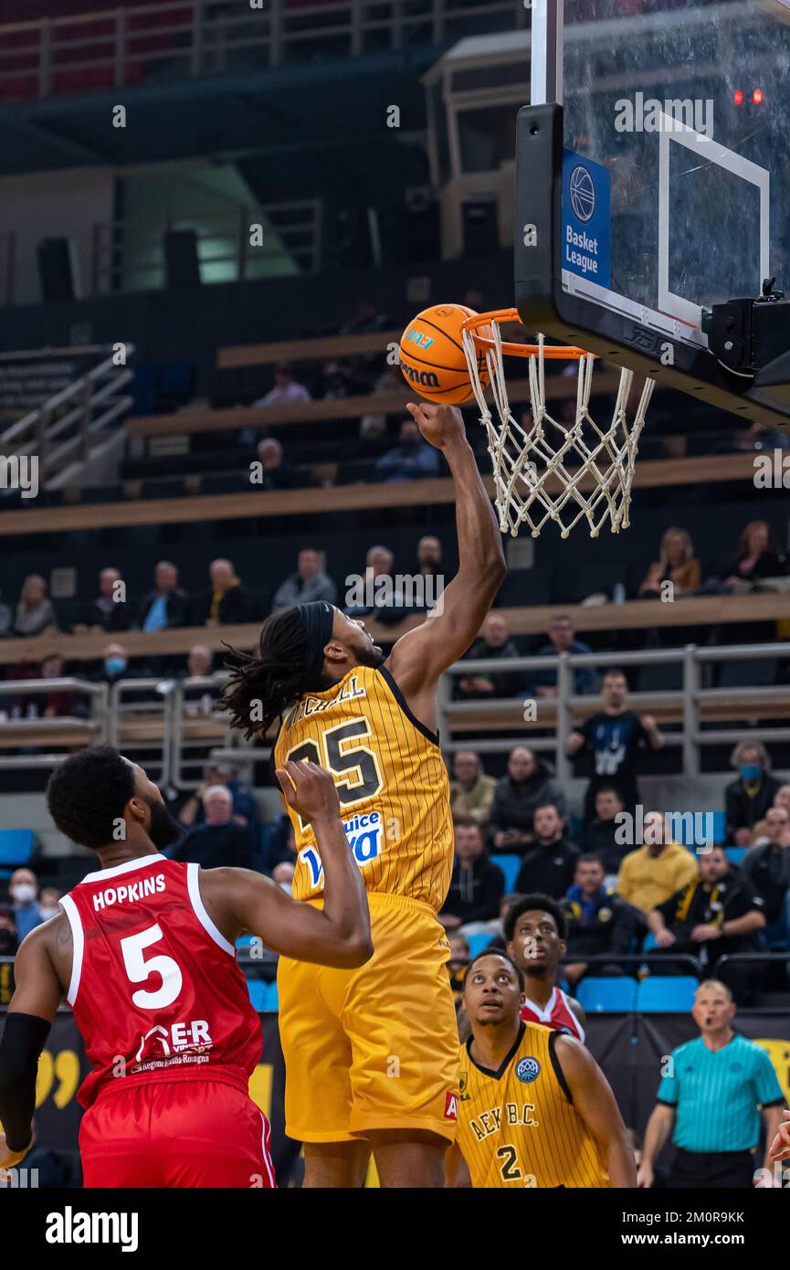 Athens, Lombardy, Greece. 7th Dec, 2022. 25 MITCELL AKIL.of AEK Athens ...