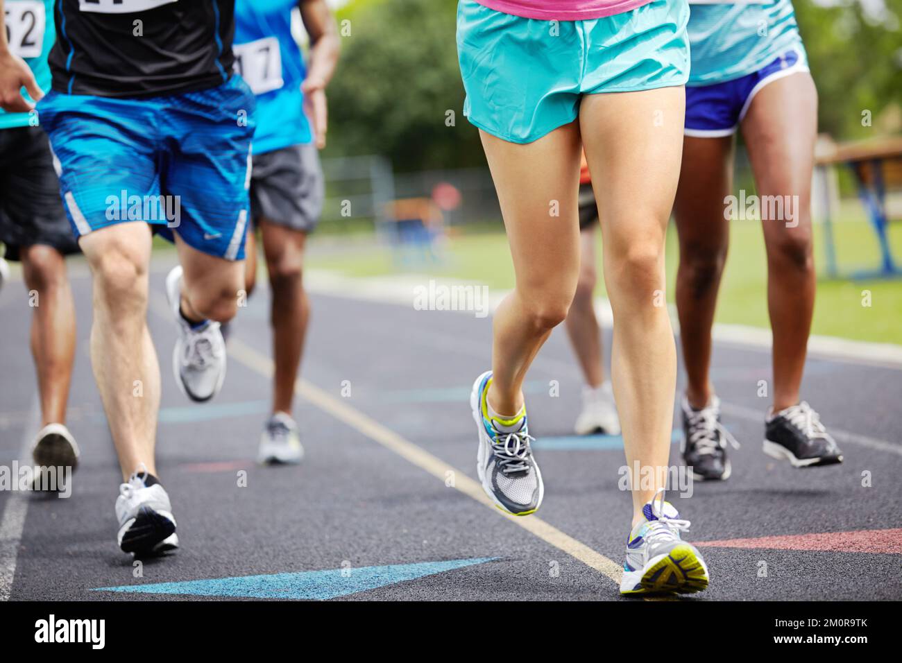 Legs running race diversity hi-res stock photography and images - Alamy