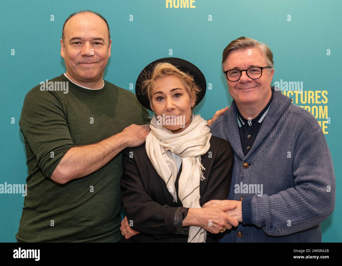 Danny Burstein, Zoe Wanamaker and Nathan Lane attend Pictures From Home ...