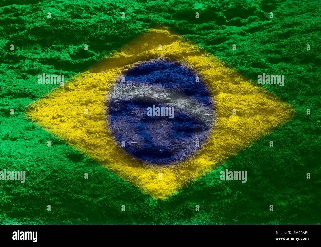 brazil flag texture as background Stock Photo - Alamy
