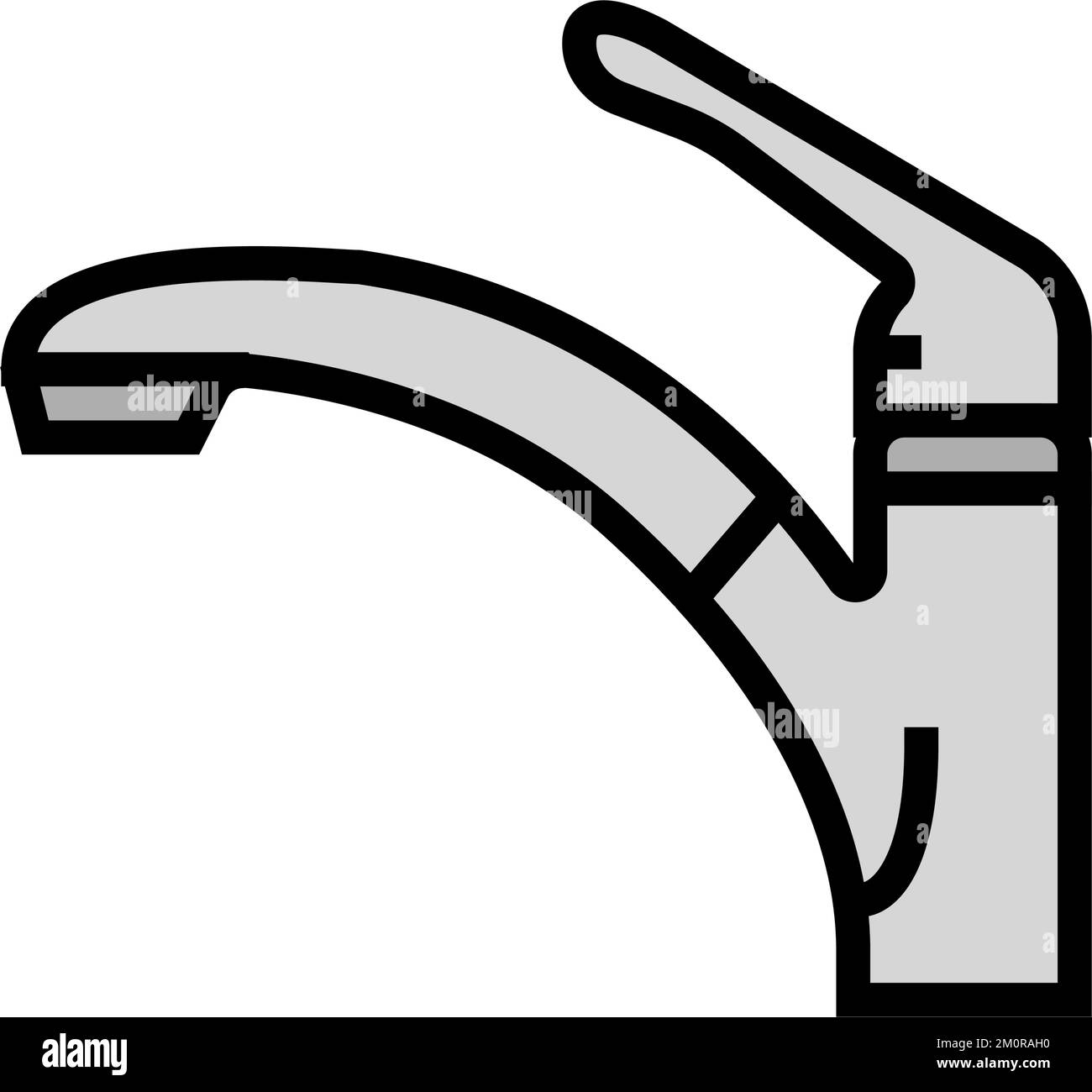 bathroom faucet water color icon vector illustration Stock Vector Image ...