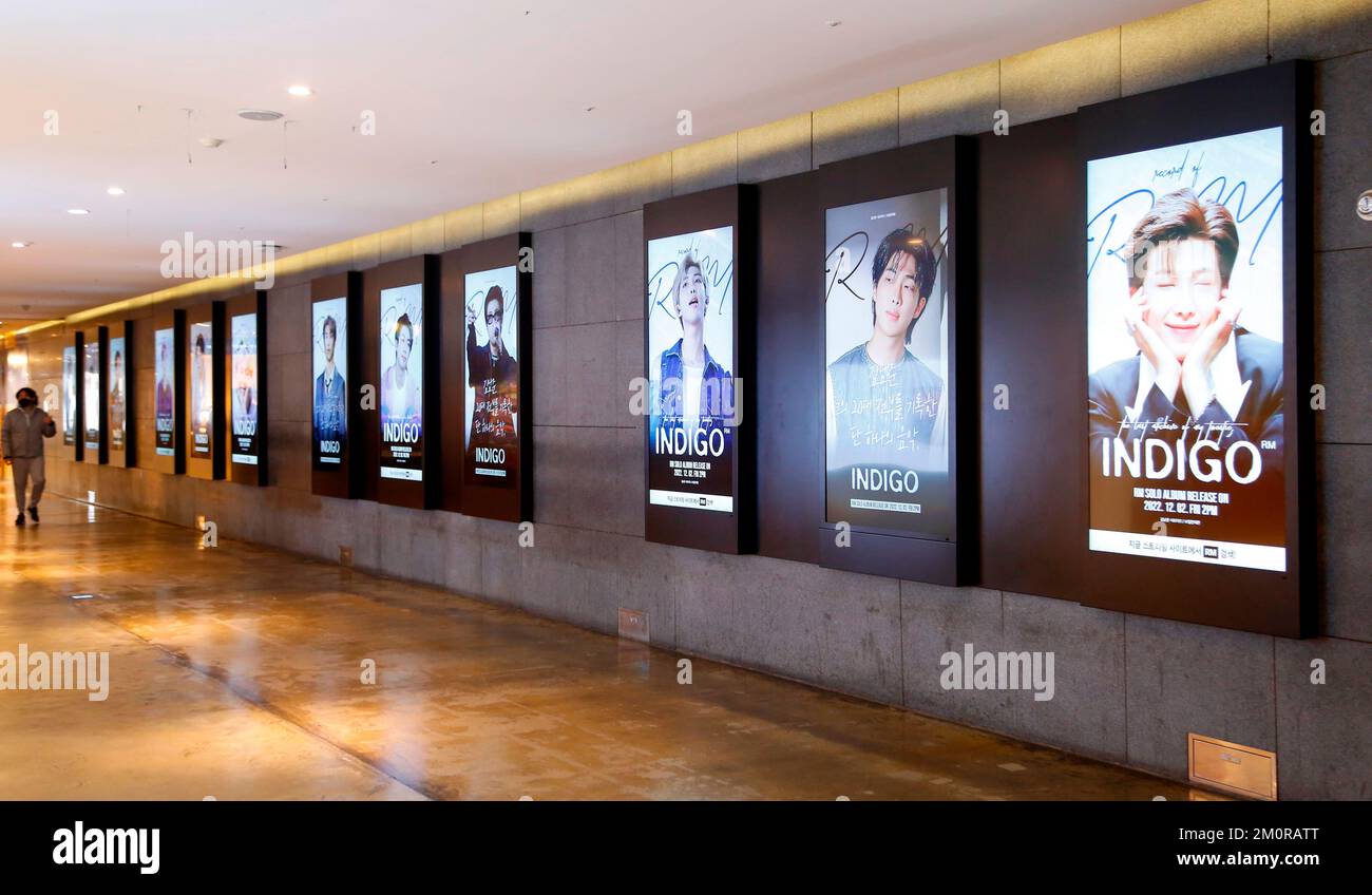 BTS RM's solo album, Dec 4, 2022 : LED advertisement boards arranged by ...