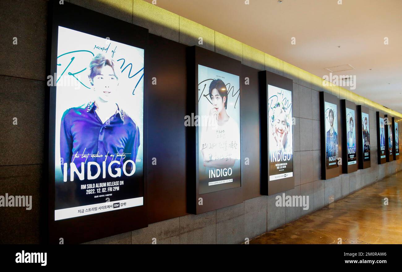 BTS RM's solo album, Dec 4, 2022 : LED advertisement boards arranged by ...