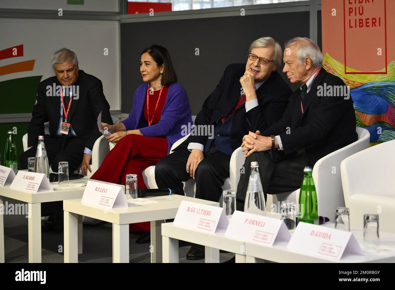 Roma, Italy. 07th Dec, 2022. Roberto Luongo, Angela Maria Cossellu ...