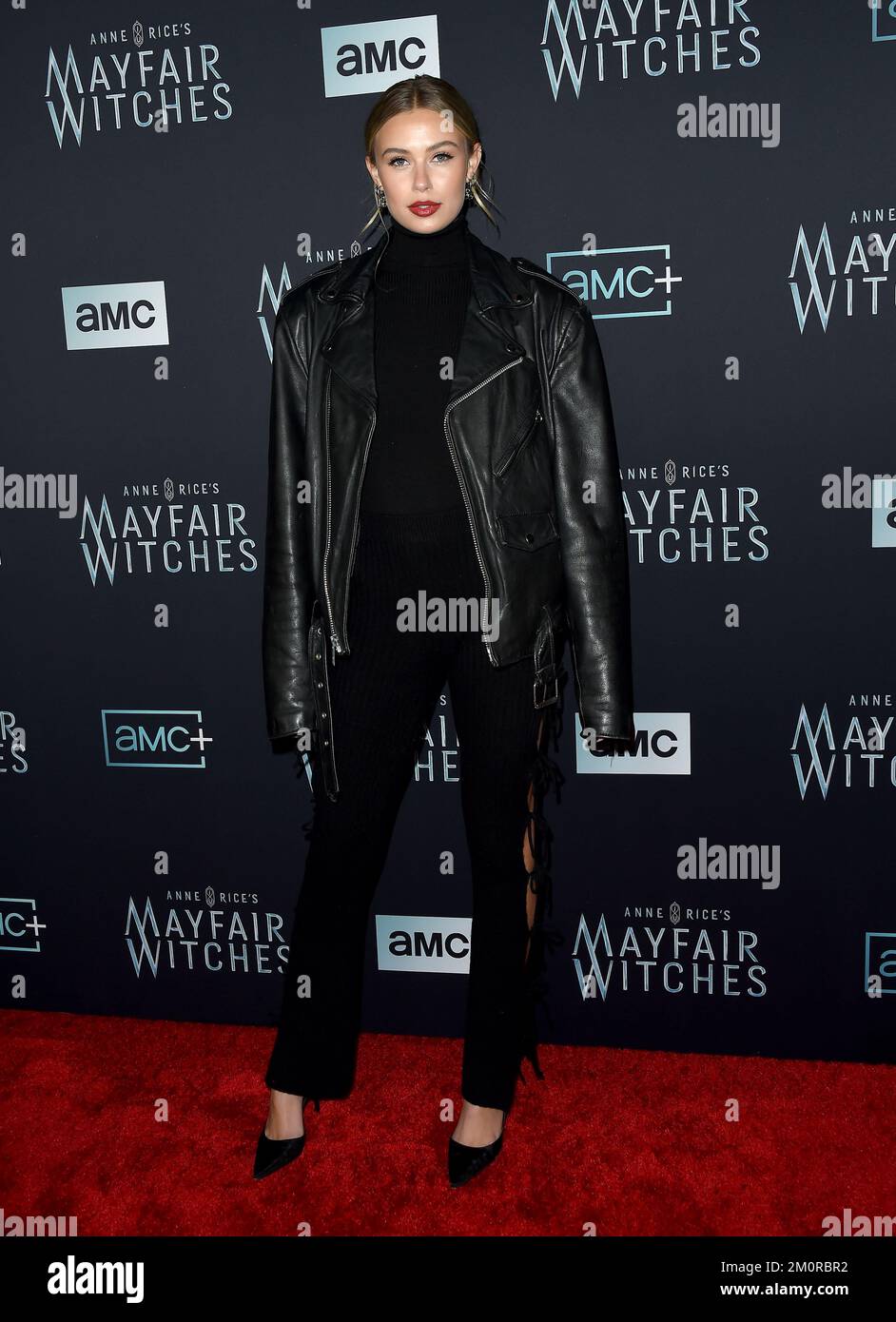 Los Angeles, CA. on December 7, 2022. Elizabeth Jamrozy arriving to AMC ...