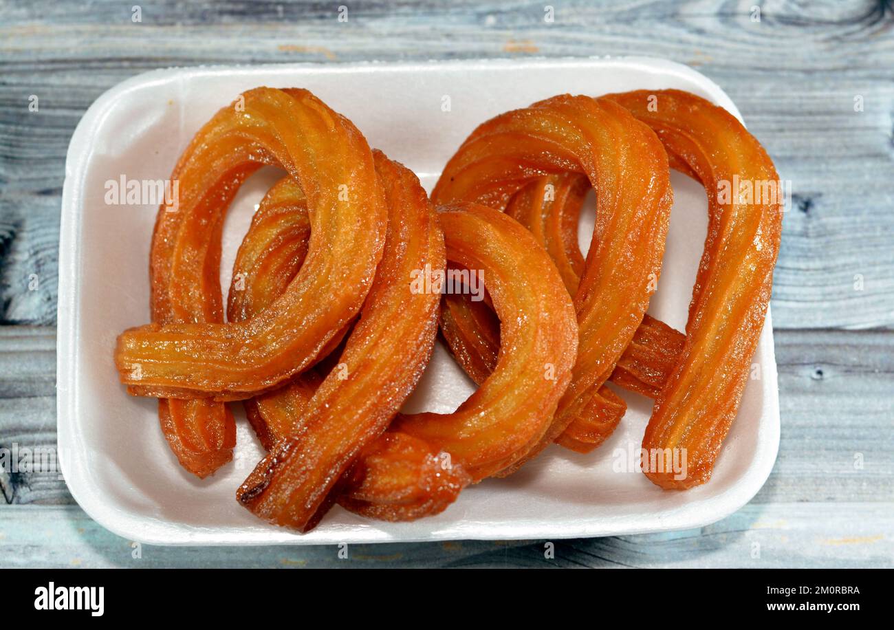 Turkish Churros, very popular street foods or street desserts in Turkey ...