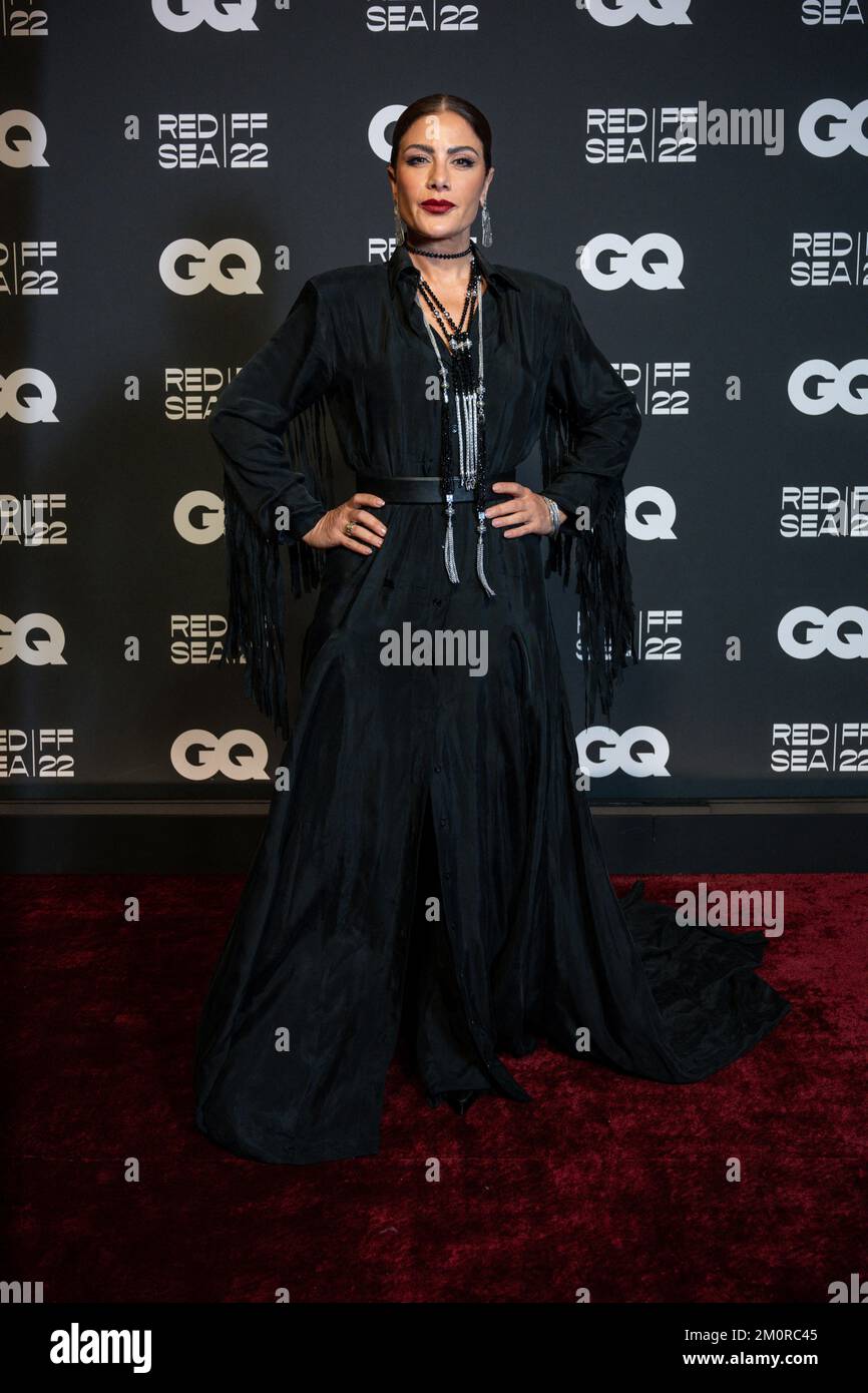 Jeddah, Saudi Arabia, on December 7, 2022. Jordanian actress Saba ...