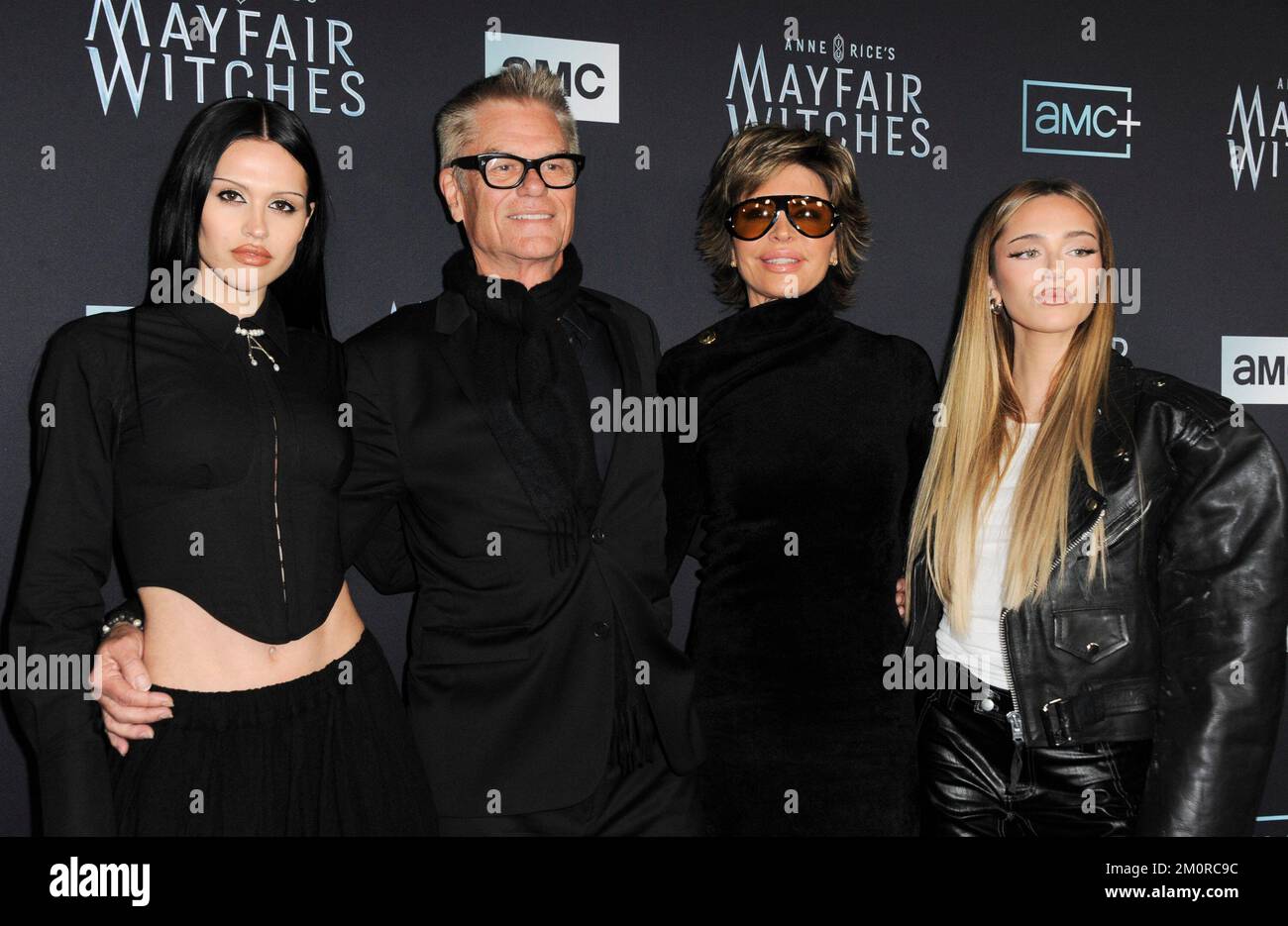 Los Angeles, CA. 7th Dec, 2022. Harry Hamlin, Lisa Rinna, Amelia Gray ...