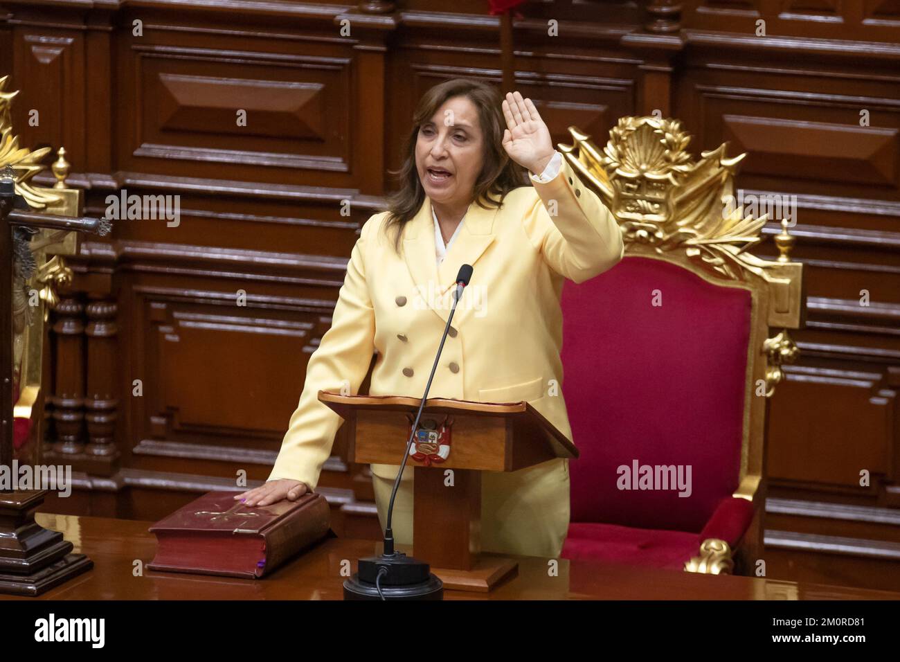 Dina boluarte hi-res stock photography and images - Alamy