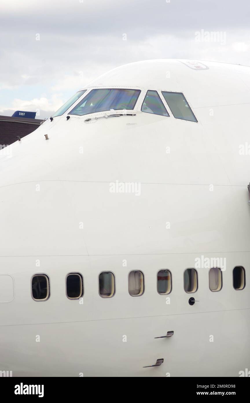 Close-up shot of jet aircraft Stock Photo - Alamy