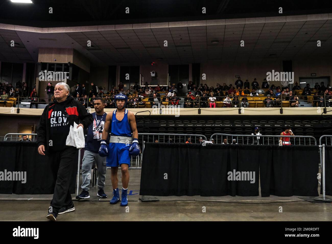 Lubbock, TX, USA. 7th Dec, 2022. Boxer Jose Contreras of Oakland CA ...