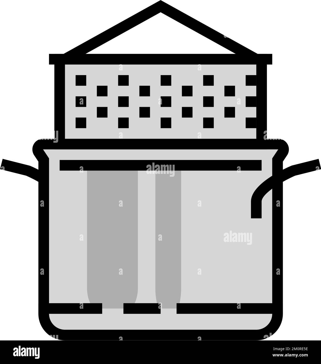 steam pot cooking color icon vector illustration Stock Vector Image ...