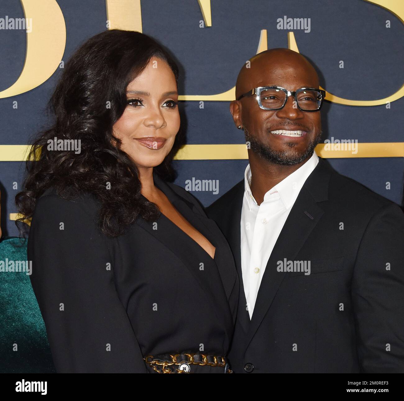 Hollywood, CA, December 7, 2022. Sanaa Lathan and Taye Diggs arriving ...