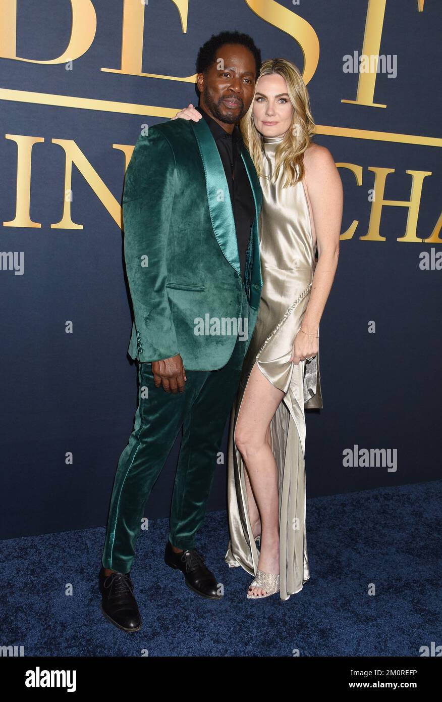 Hollywood, CA, December 7, 2022. Harold Perrineau and Brittany ...