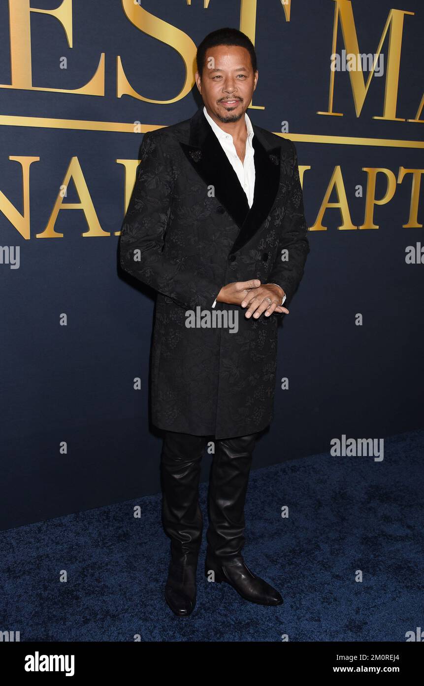 Hollywood, CA, December 7, 2022. Terrence Howard arriving at Peacock's ...