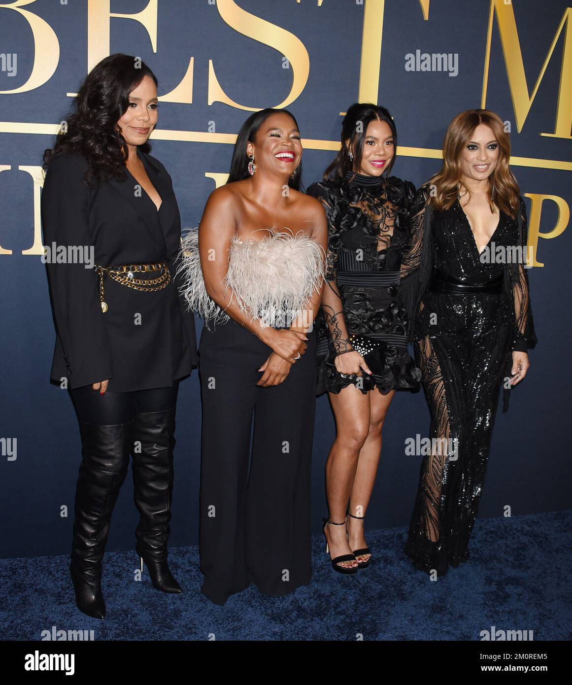 Hollywood, CA, December 7, 2022. Sanaa Lathan, Nia Long, Regina Hall and Melissa De Sousa ...