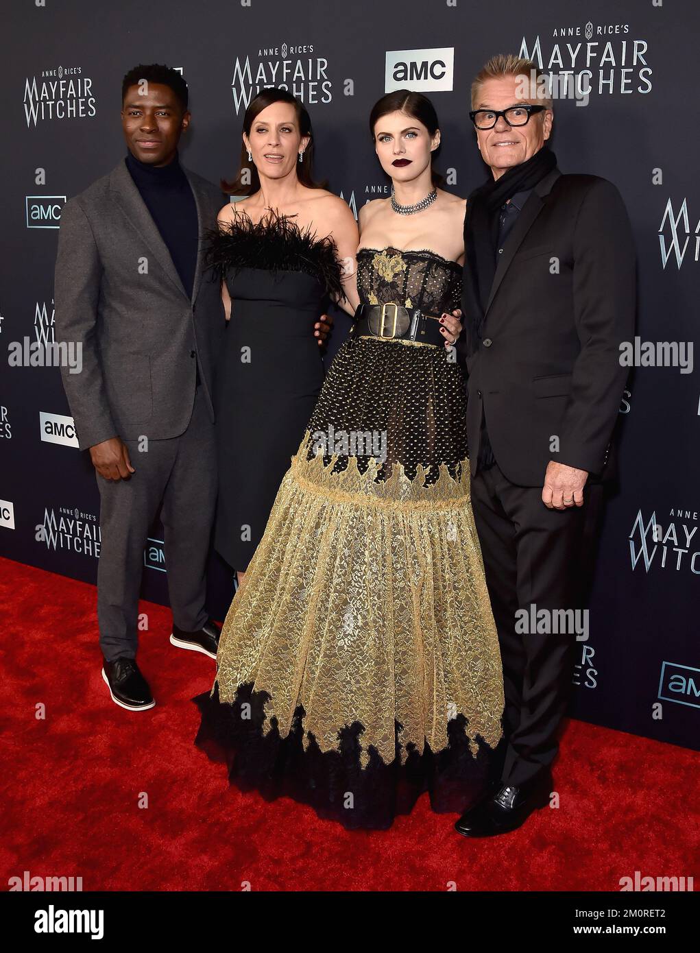 Tongayi Chirisa, Annabeth Gish, Alexandra Daddario and Harry Hamlin ...