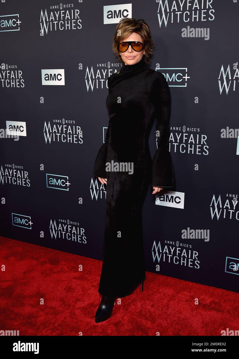 Lisa Rinna walking the red carpet at the premiere of “Anne Rice’s ...