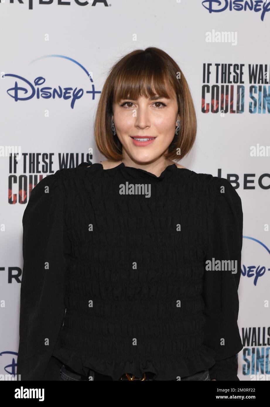 New York, USA. 07th Dec, 2022. Sarah Thomson attends the "If These ...