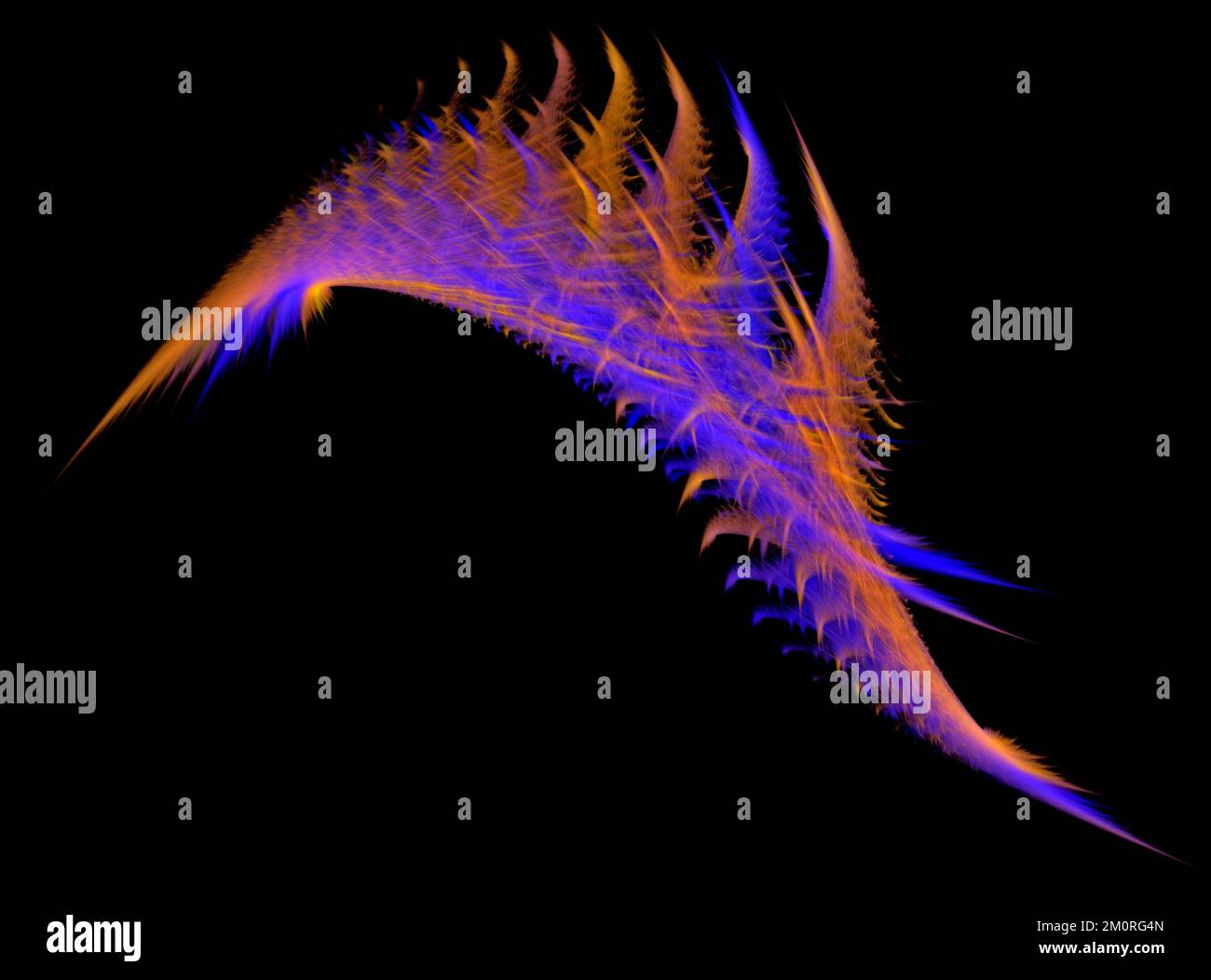 Abstract fractal graphics. Design element. Multicolor background Stock ...