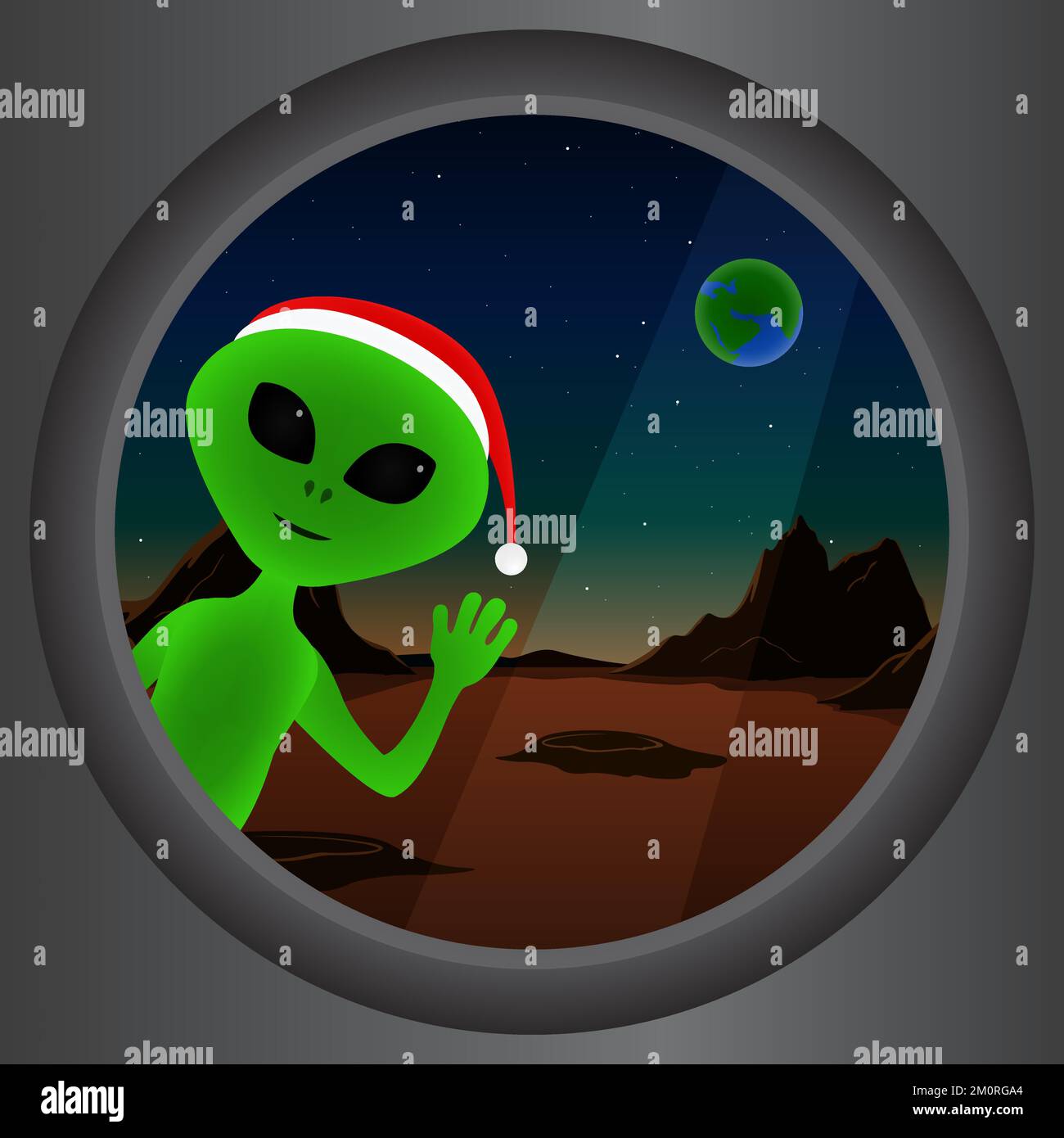 Mars year Stock Vector Images - Alamy
