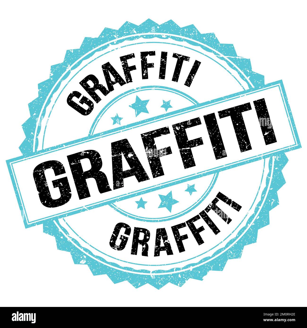 Words text graffiti blue hi-res stock photography and images - Alamy