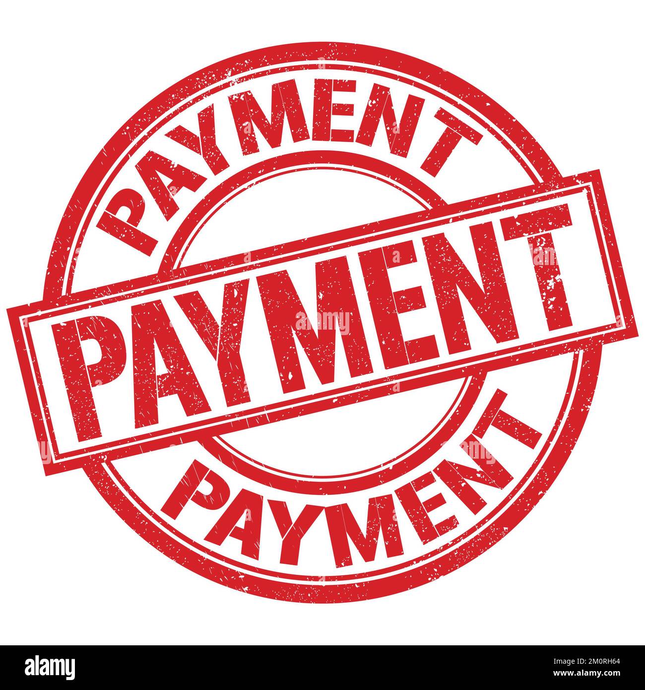 PAYMENT text written word on red round stamp sign Stock Photo - Alamy