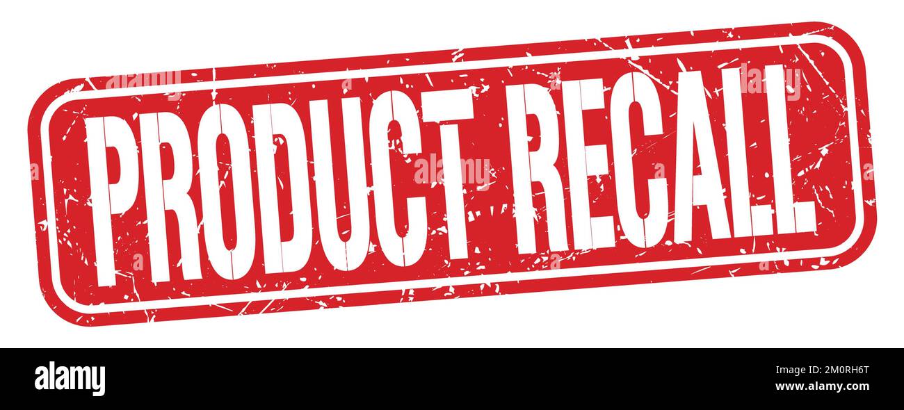 Product recall sign hi-res stock photography and images - Alamy